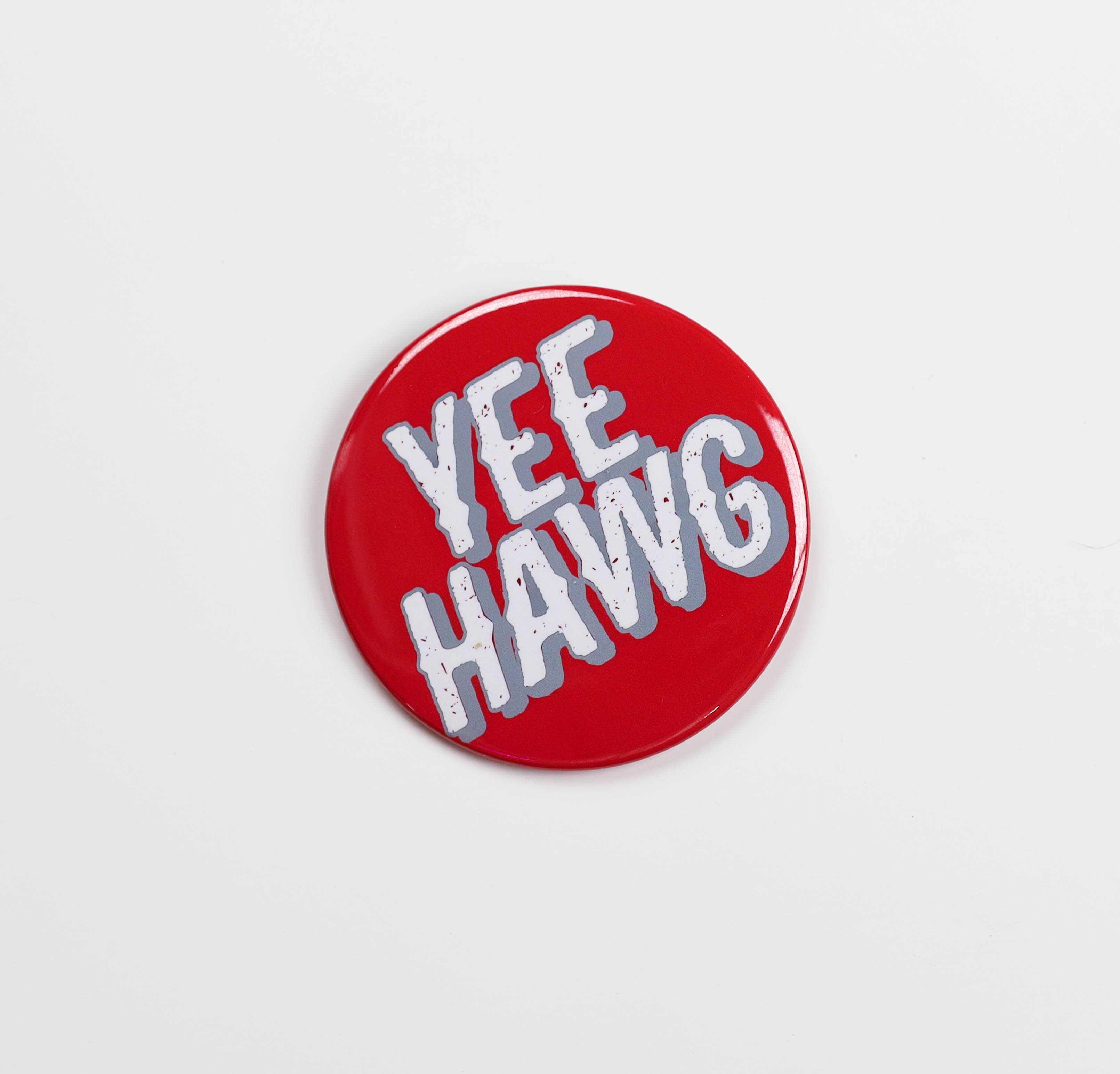 Arkansas Game Day Pins | YEE Hawg Razorback Button – Whimsy Whoo